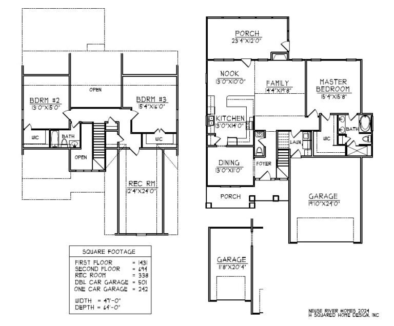 The Mason II - Neuse River Homes